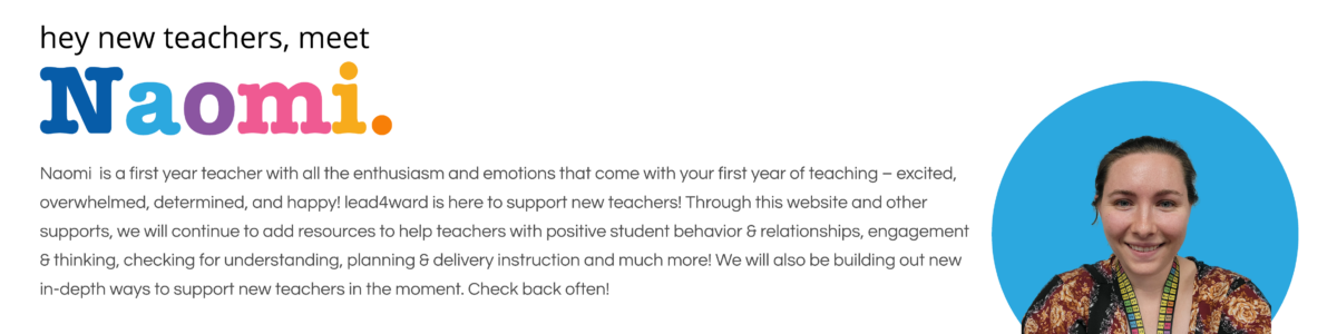 new teacher support – lead4ward